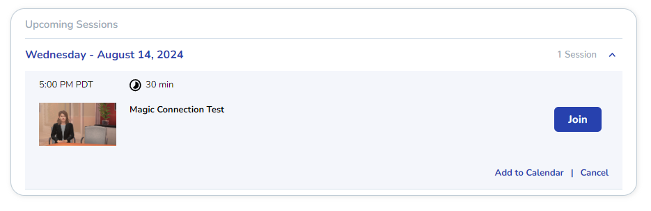 How do I join a session?