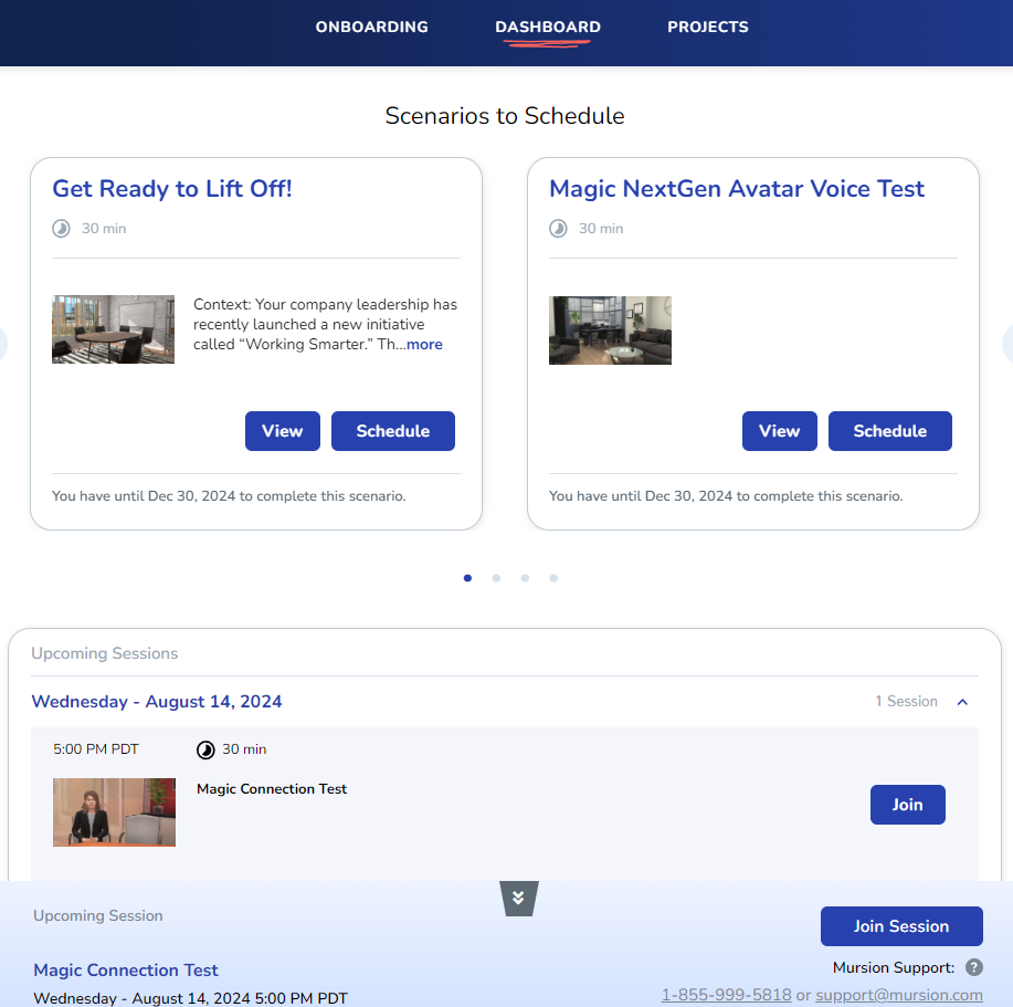 How do I join a session?