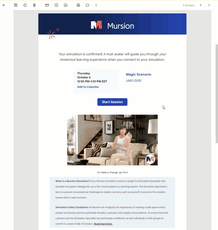 Add Mursion Sessions to your Calendar