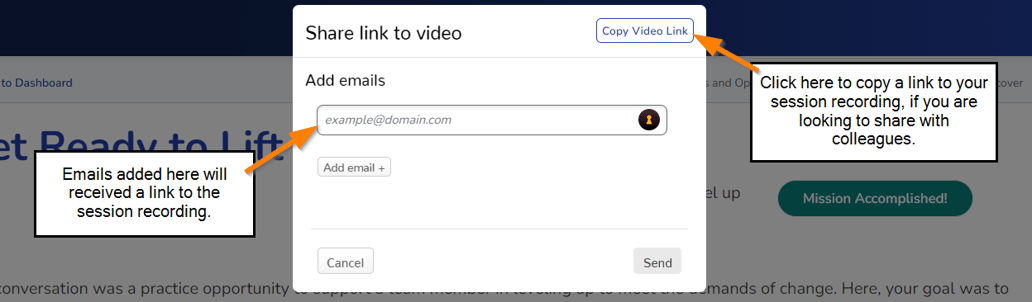 Viewing, Sharing, and Downloading a Simulation Recording