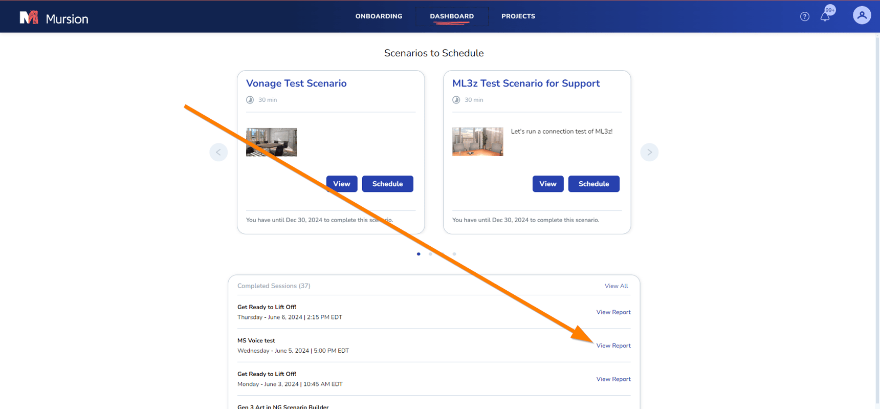 Viewing, Sharing, and Downloading a Simulation Recording